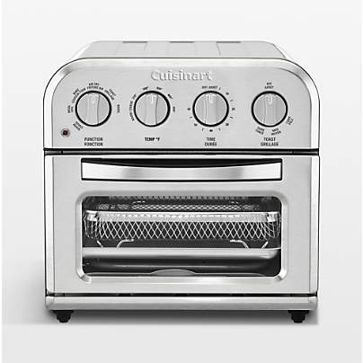 Cuisinart Black AirFryer Steam Toaster Oven | Crate & Barrel Canada