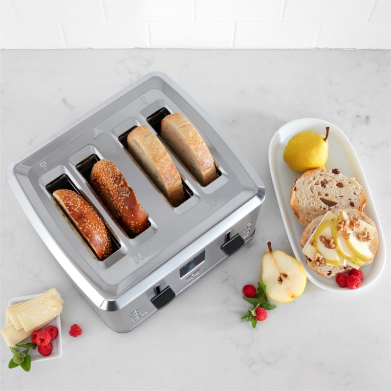 Cuisinart Digital MemorySet 4-Slice Toaster | Crate & Barrel