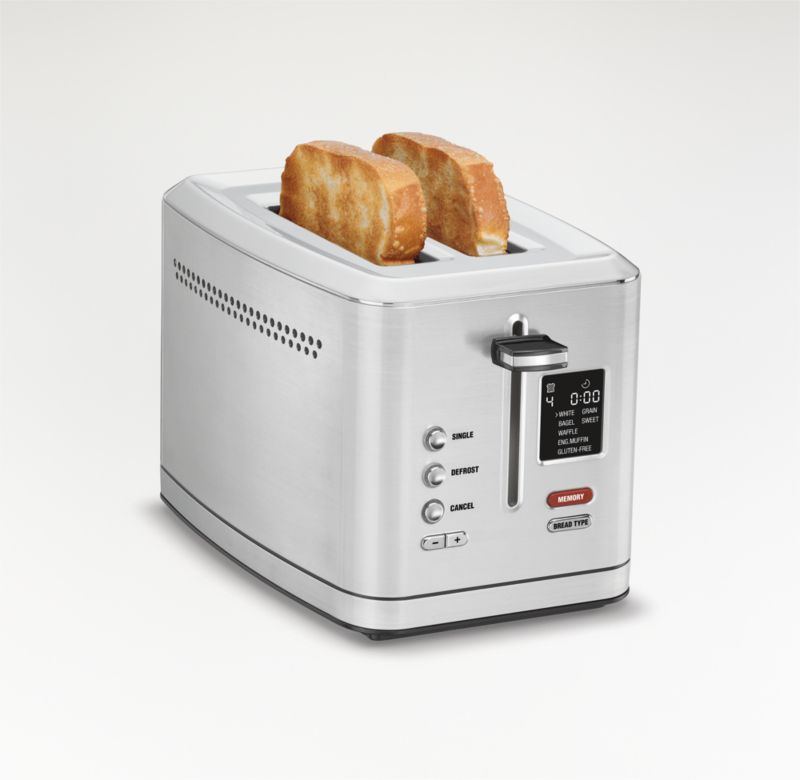 Cuisinart Digital MemorySet 2-Slice Toaster | Crate & Barrel