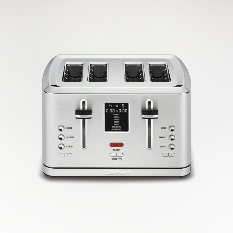 Cuisinart Digital MemorySet 4-Slice Toaster | Crate & Barrel