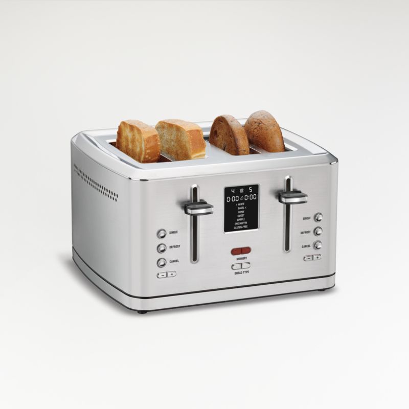 Cuisinart Digital MemorySet 4-Slice Toaster | Crate & Barrel