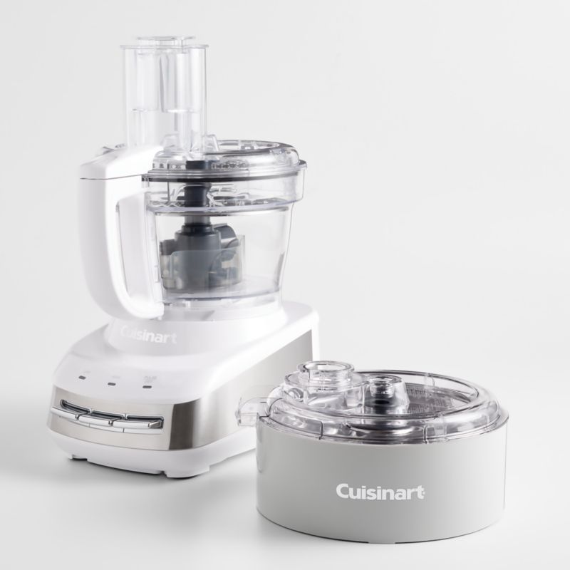 Cuisinart Core Custom White 10-Cup Food Processor and Dicing Kit | Crate & Barrel