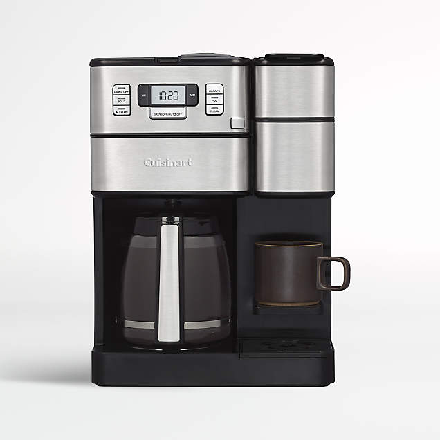Cuisinart Coffee Center Stainless Steel 12-Cup Coffee Maker and Single ...