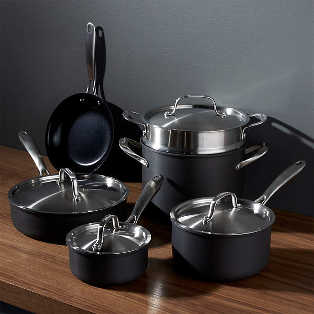SCANPAN Classic 11-Piece Cookware Set + Reviews | Crate & Barrel