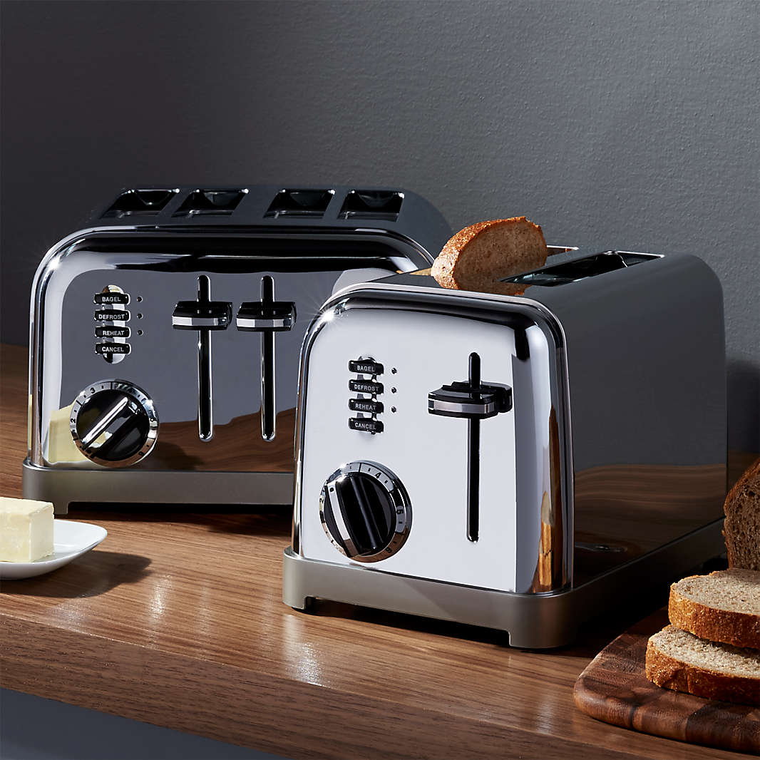 Toasters - 2 & 4 Slice Pop-Up Bread Toasters | Crate & Barrel Canada