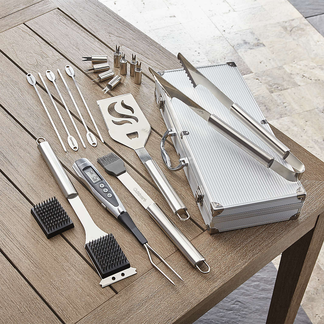 Best BBQ Grill Accessories & Barbecue Grilling Tools | Crate & Barrel ...