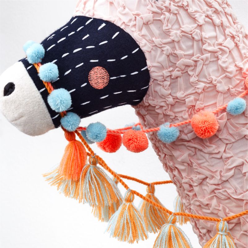 Curious Llama Animal Head Wall Decor | Crate & Kids