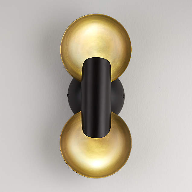 Ando Brass Alabaster Sconce Light + Reviews | Crate & Barrel Canada