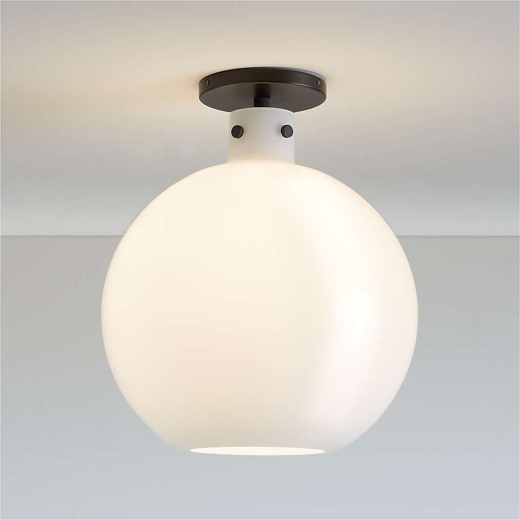 Glass Ceiling Lighting | Crate & Barrel Canada