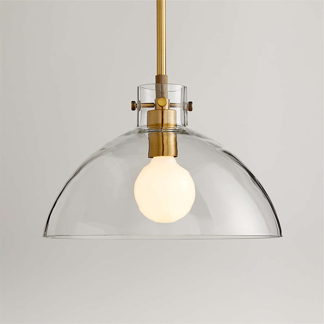 Glass Pendant Lighting | Crate & Barrel