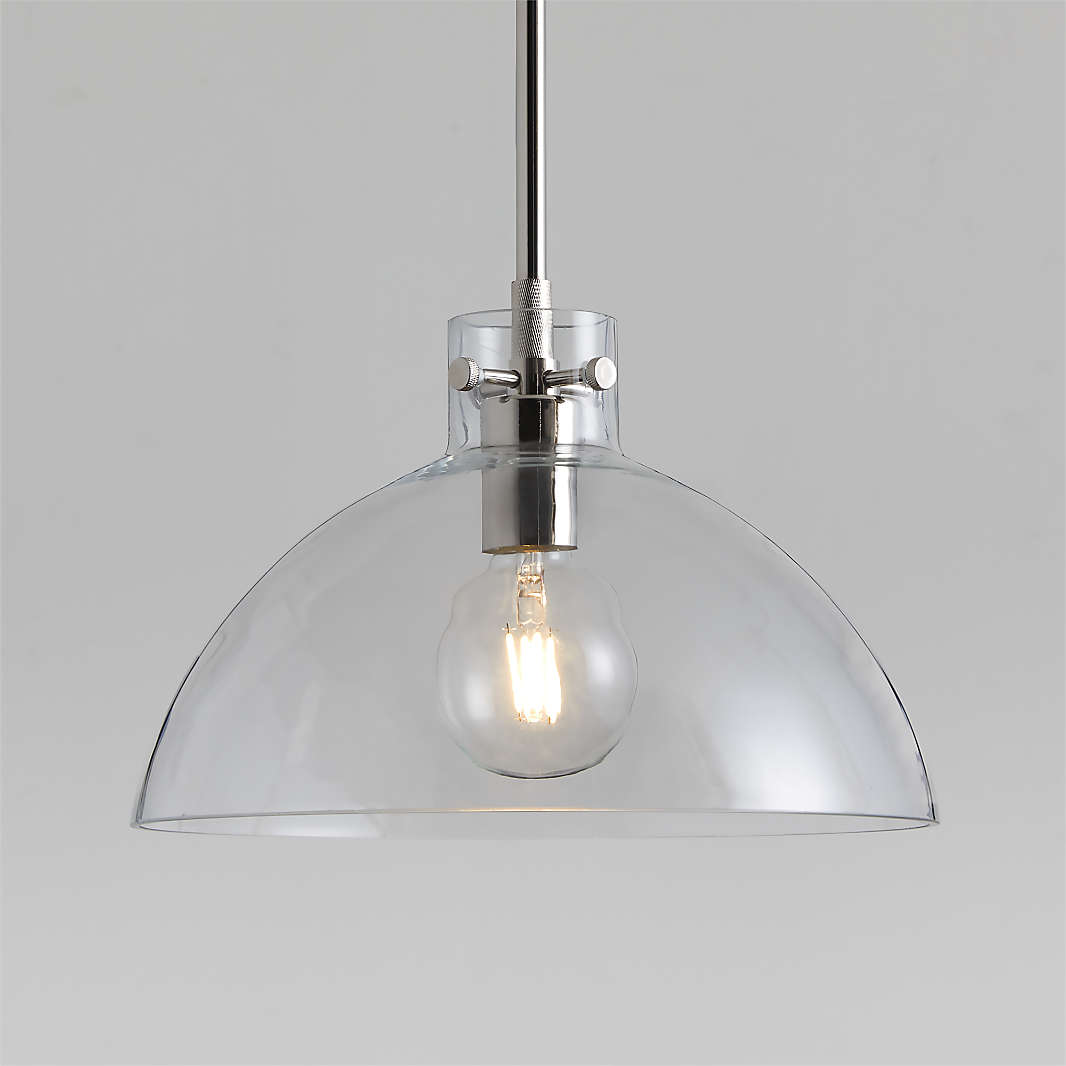 Glass Pendant Lighting | Crate & Barrel