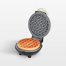 Dash Cream Mini Waffle Maker with Ceramic Nonstick Plates + Reviews ...