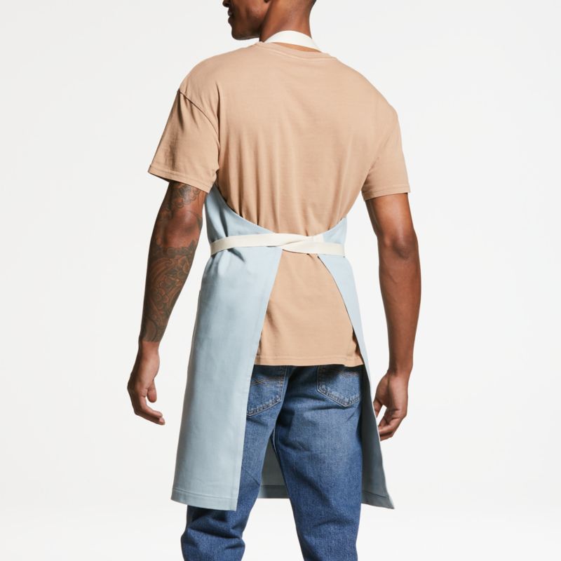 Blue Mist Baking Kitchen Cooking Apron with Pockets + Reviews | Crate ...