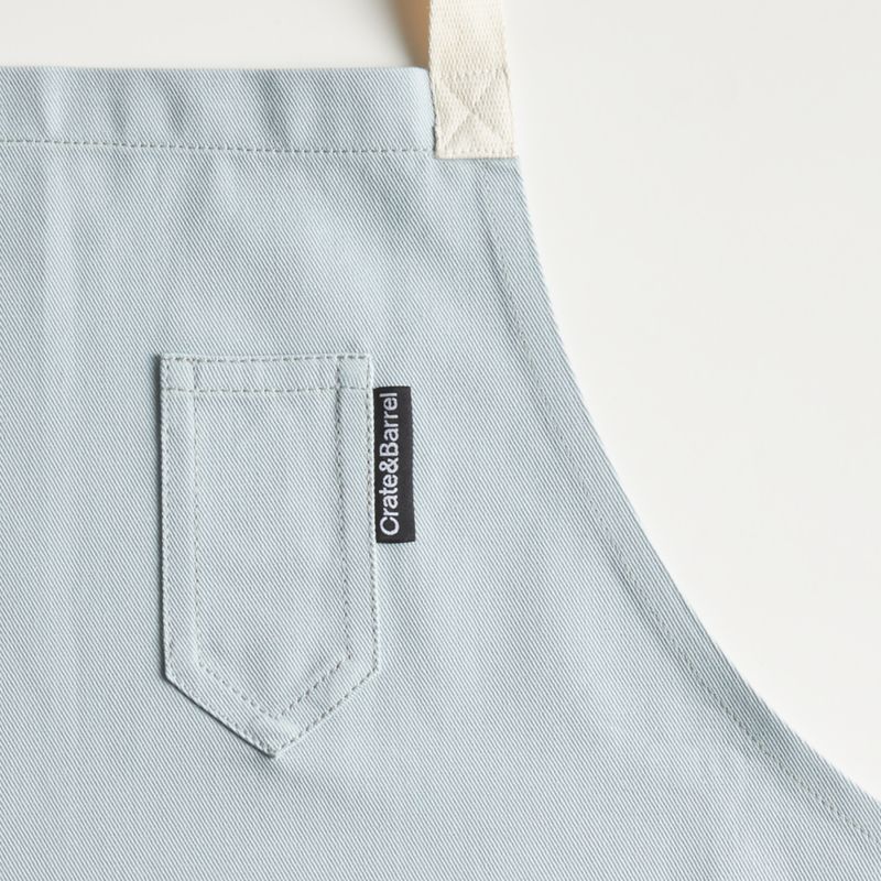 Blue Mist Baking Kitchen Cooking Apron with Pockets + Reviews | Crate ...