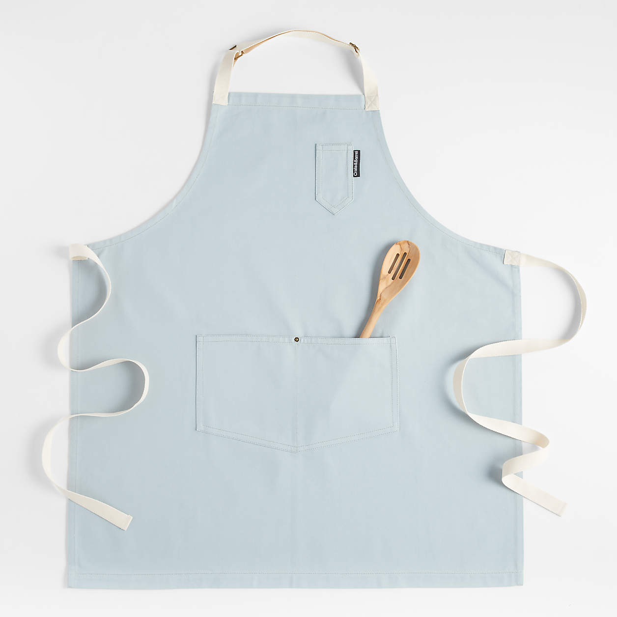 Blue Mist Baking Kitchen Cooking Apron with Pockets + Reviews | Crate ...