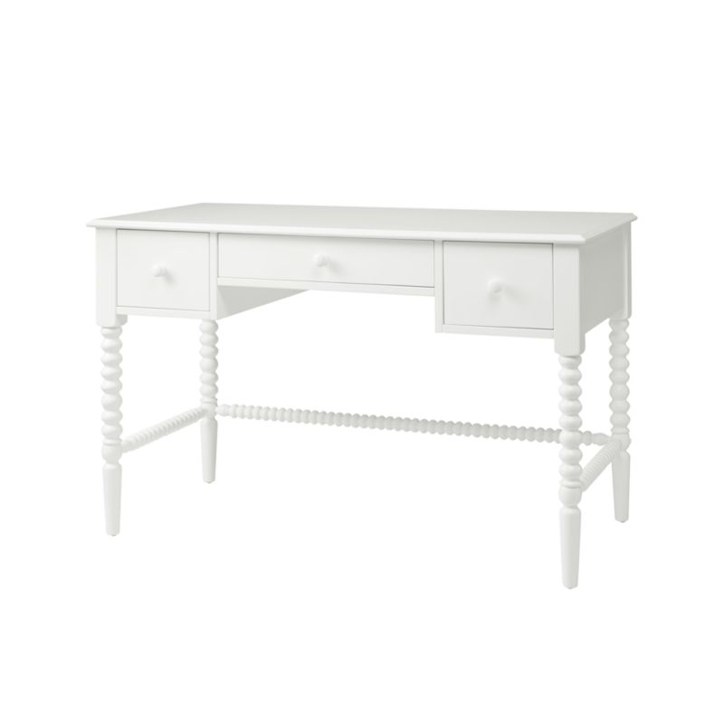 Jenny Lind Wood Spindle Kids Desk and Hutch | Crate & Kids