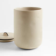 Didi Mu Large Canister by Eric Adjepong | Crate & Barrel