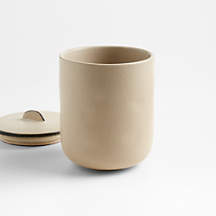 Didi Mu Small Canister by Eric Adjepong | Crate & Barrel
