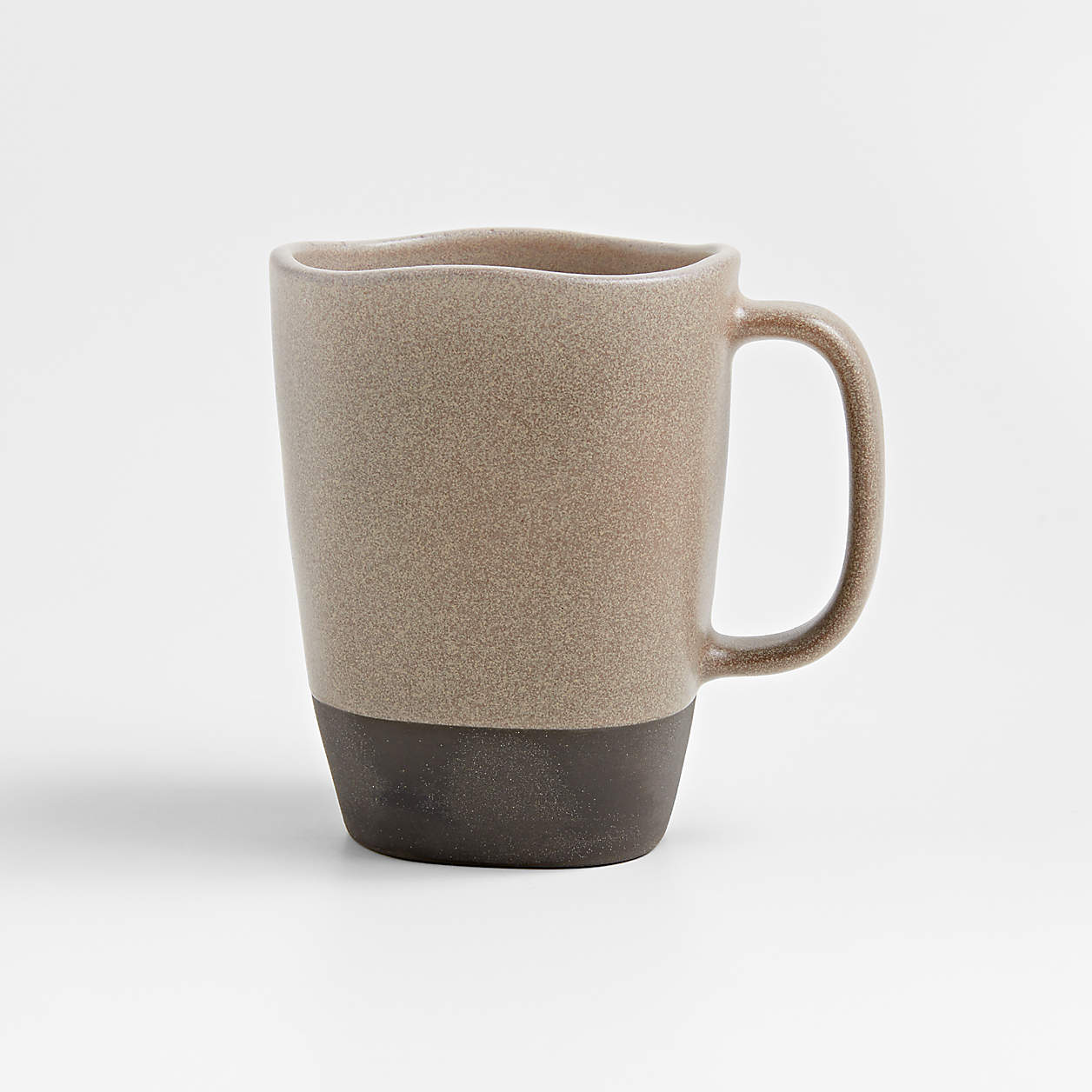 Didi Natural Recycled Clay Mug by Eric Adjepong + Reviews | Crate & Barrel