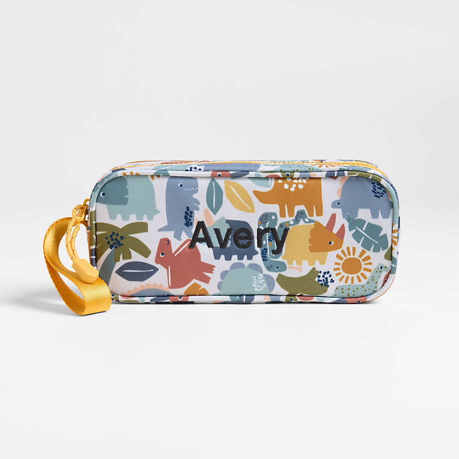 Dinosaur Friends Soft Kids Pencil Case | Crate & Kids