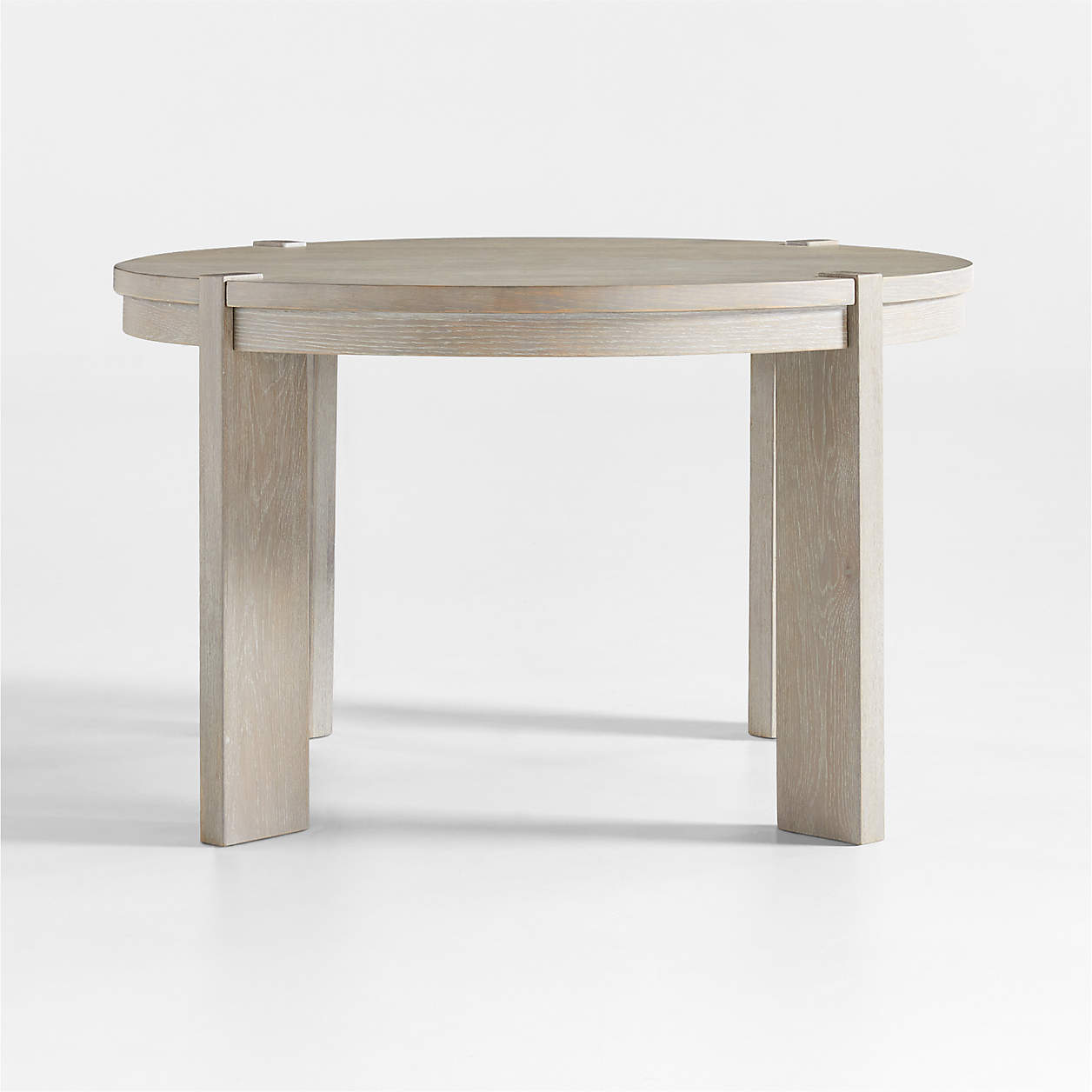 Diset Wood Oval 48" Extendable Dining Table + Reviews | Crate & Barrel