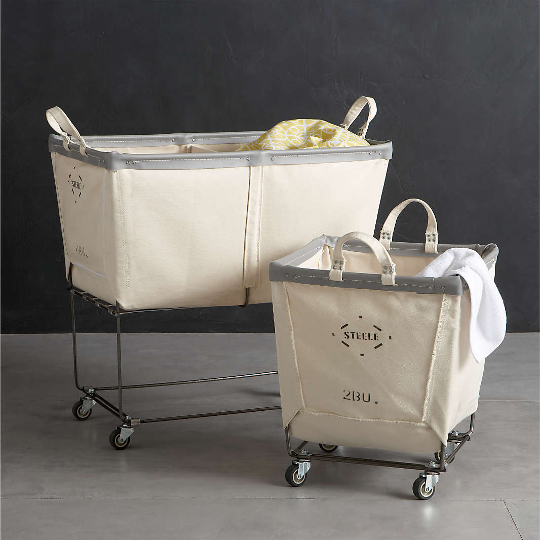 Double Hamper Laundry | Crate & Barrel