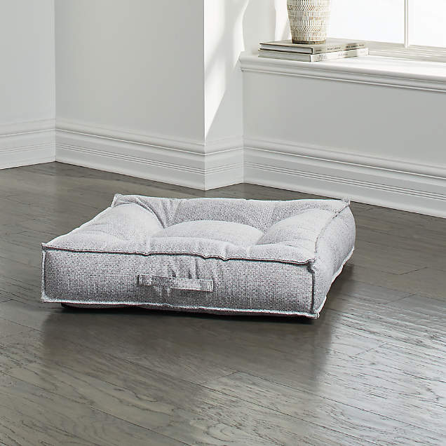 Linden Brown Medium Dog Day Bed + Reviews | Crate & Barrel