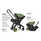 Doona Blush Pink Compact Infant Car Seat & Stroller with Base + Reviews ...