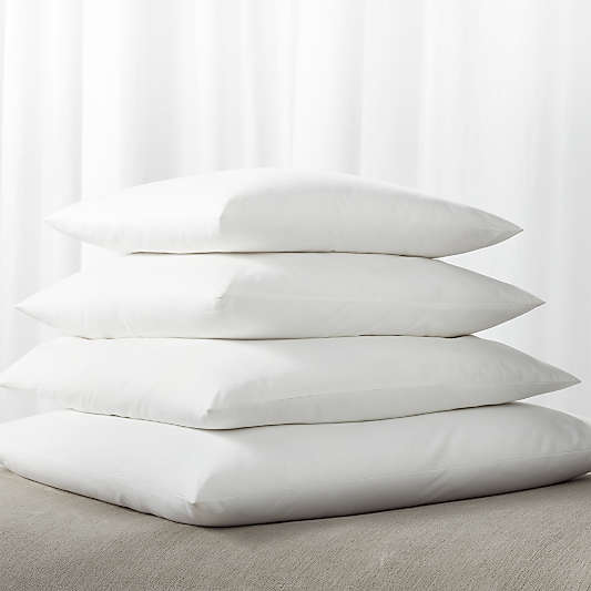 Pillow Inserts: Down and Down Alternative | Crate & Barrel
