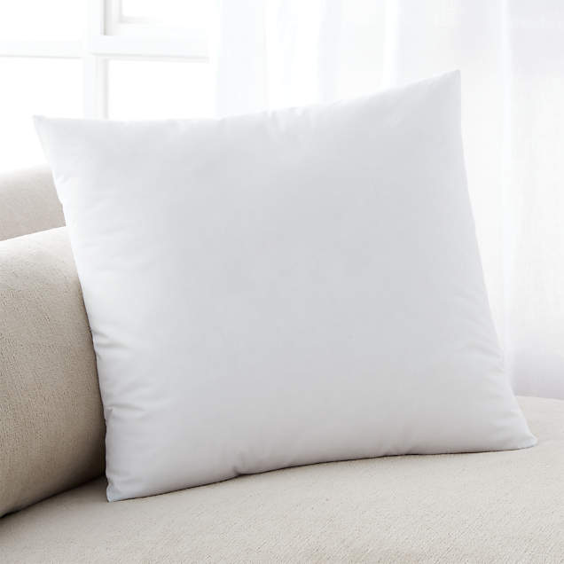 Down-Alternative Pillow Insert 12"x16" + Reviews | Crate & Barrel