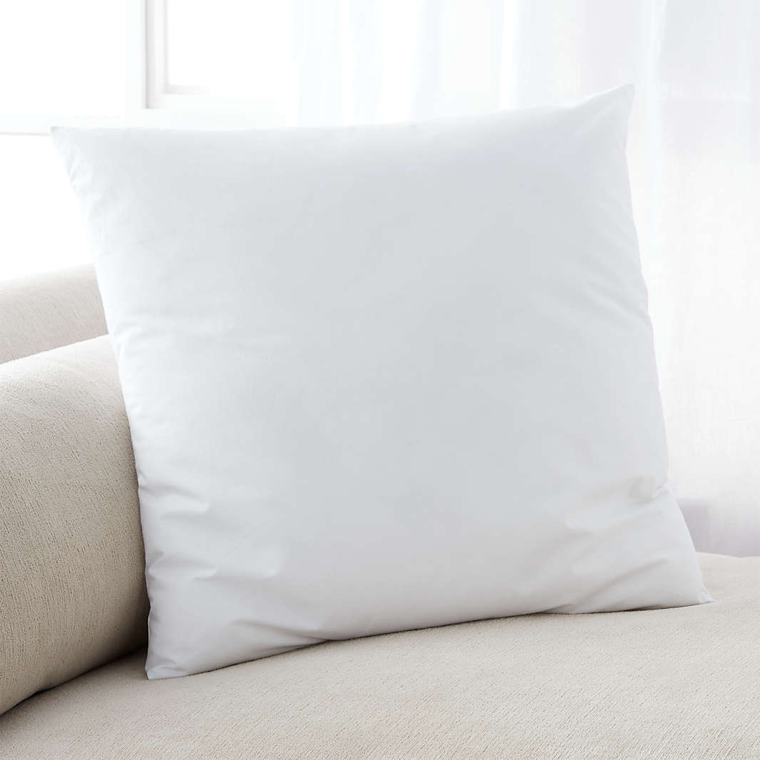 Pillow Inserts: Down and Down Alternative | Crate & Barrel