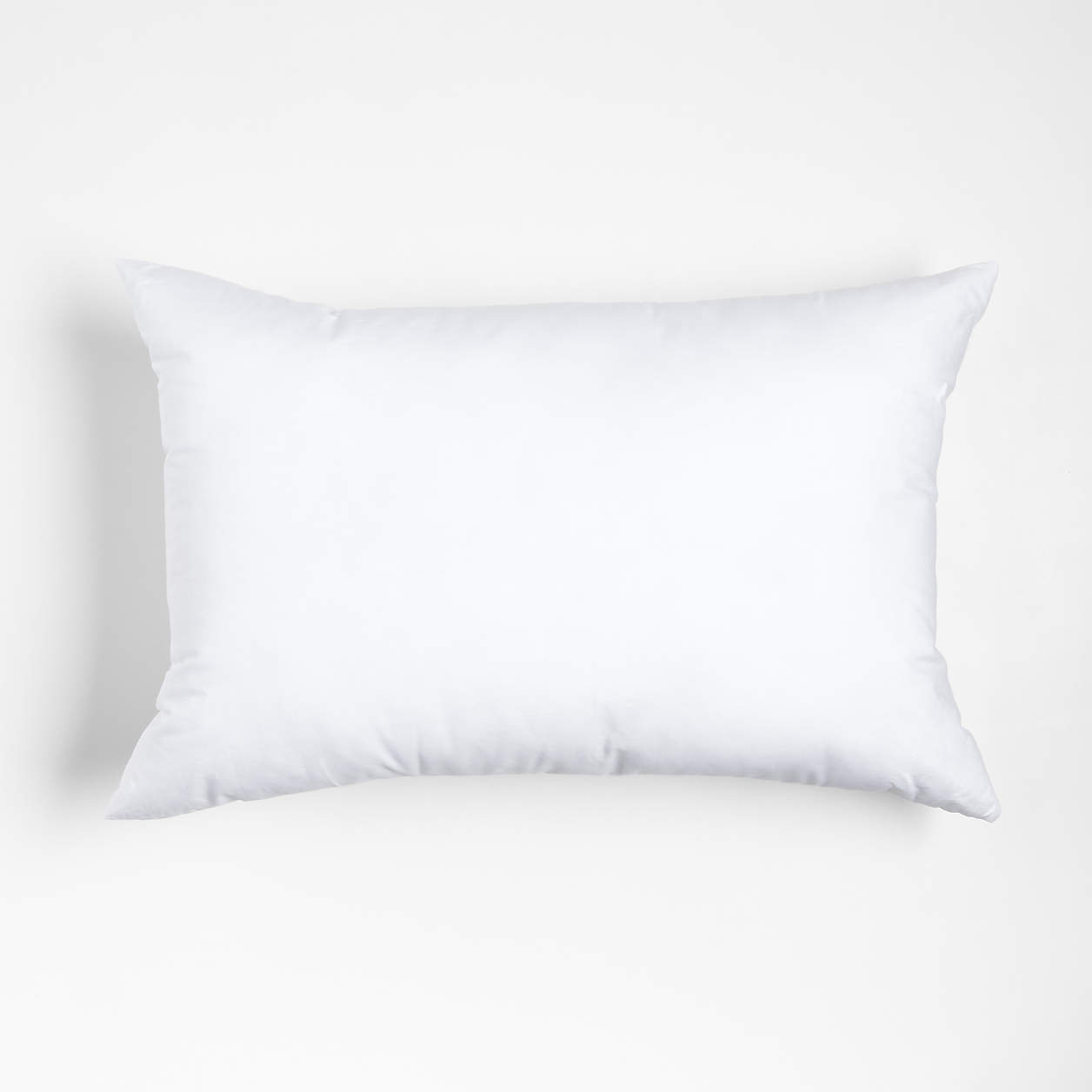 Down-Alternative Rectangular Pillow Inserts | Crate & Barrel