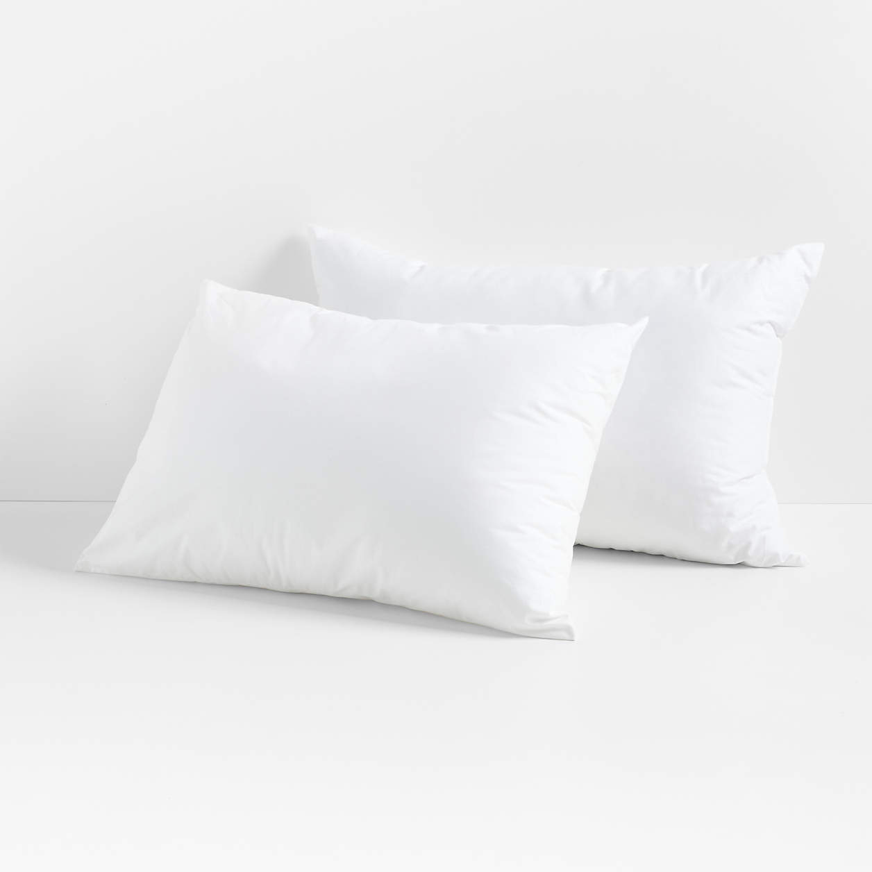 Down-Alternative Rectangular Pillow Inserts | Crate & Barrel