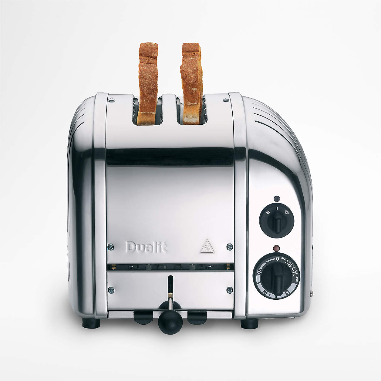 Dualit 2 Slice Newgen Chrome Toaster Reviews Crate And Barrel