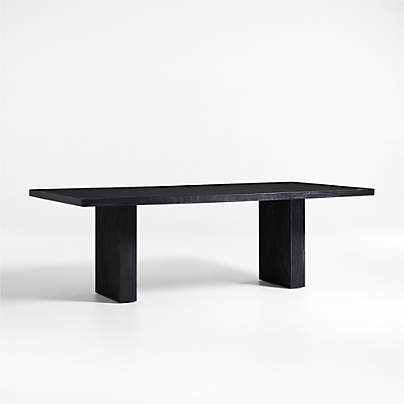 Gustav 92" Marble Dining Table + Reviews | Crate & Barrel