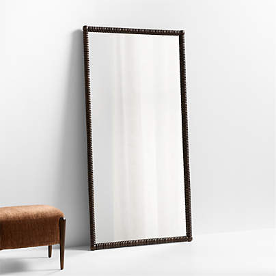 Memini Burl Wood Wall Mirror by Athena Calderone + Reviews | Crate ...