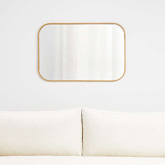 Round Wall Mirrors | Crate & Barrel