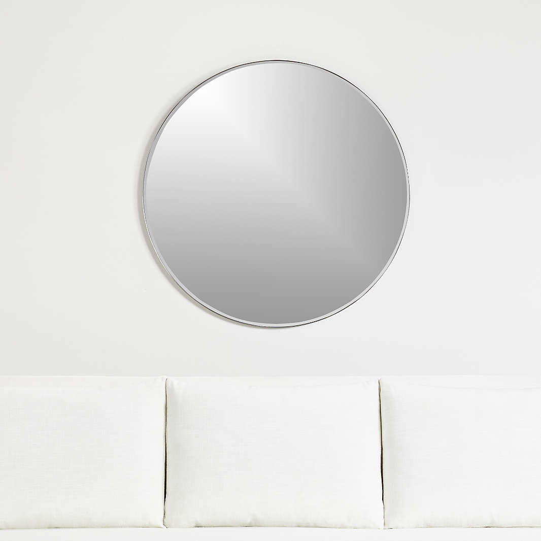 Round Wall Mirrors | Crate & Barrel