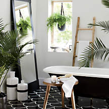 Teak Wood Decorative Throw Ladder + Reviews | Crate & Barrel