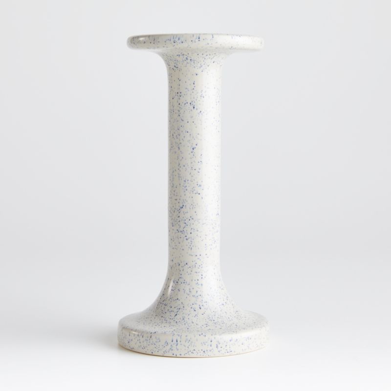 Elko Small Ceramic Taper Candle Holder + Reviews | Crate and Barrel
