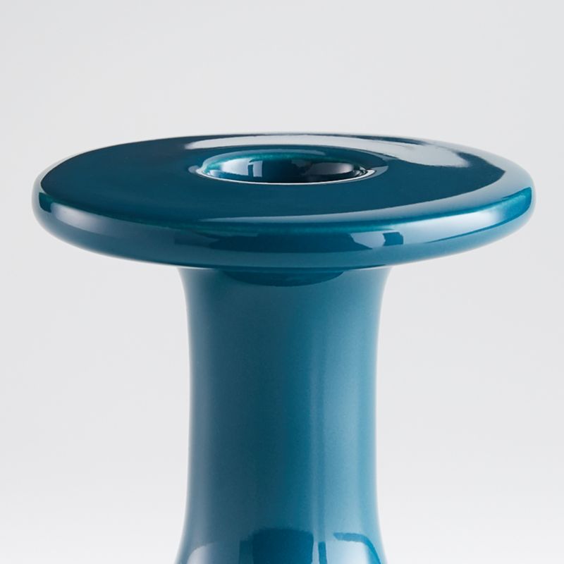Elko Small Ceramic Taper Candle Holder + Reviews | Crate and Barrel