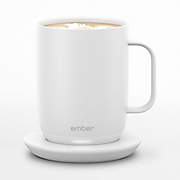 Ember Mug 14 oz. White Heated Coffee Mug Reviews Crate Barrel