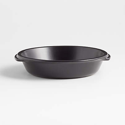 Emile Henry x Crate & Barrel 9"x9" Black Ceramic Baking Dish + Reviews ...