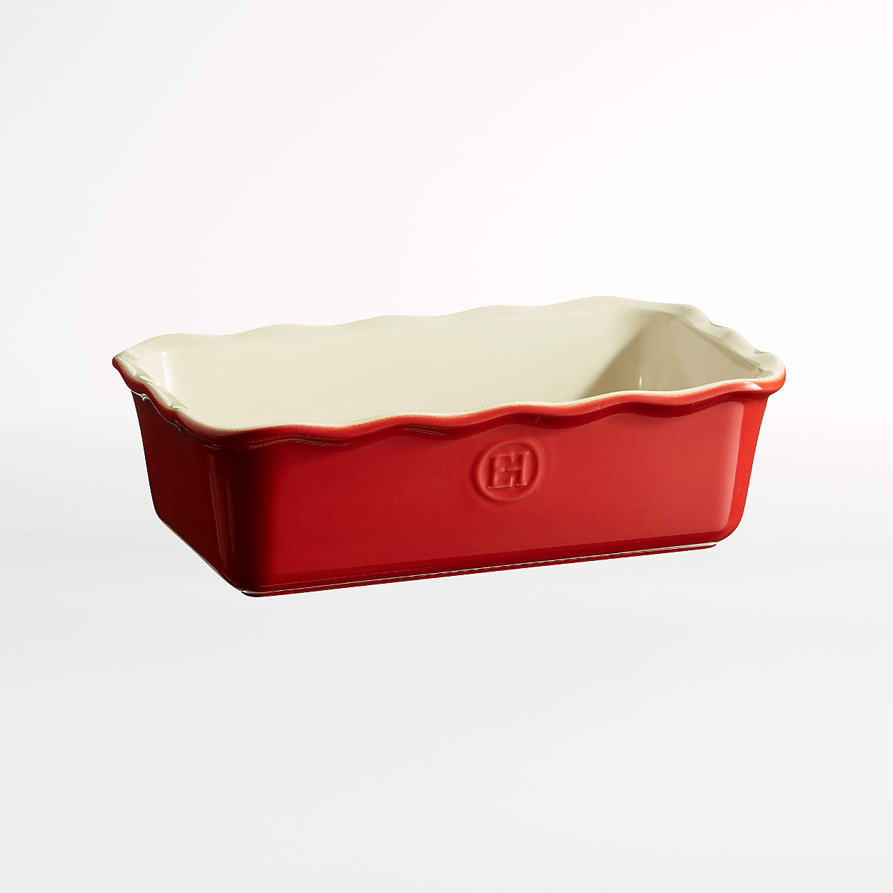 Emile Henry Modern Classics Rouge Loaf Dish + Reviews | Crate & Barrel