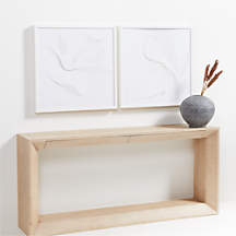 'Ethereal' Framed Paper Wall Art 30"x2" by Jean Kenna + Reviews | Crate ...