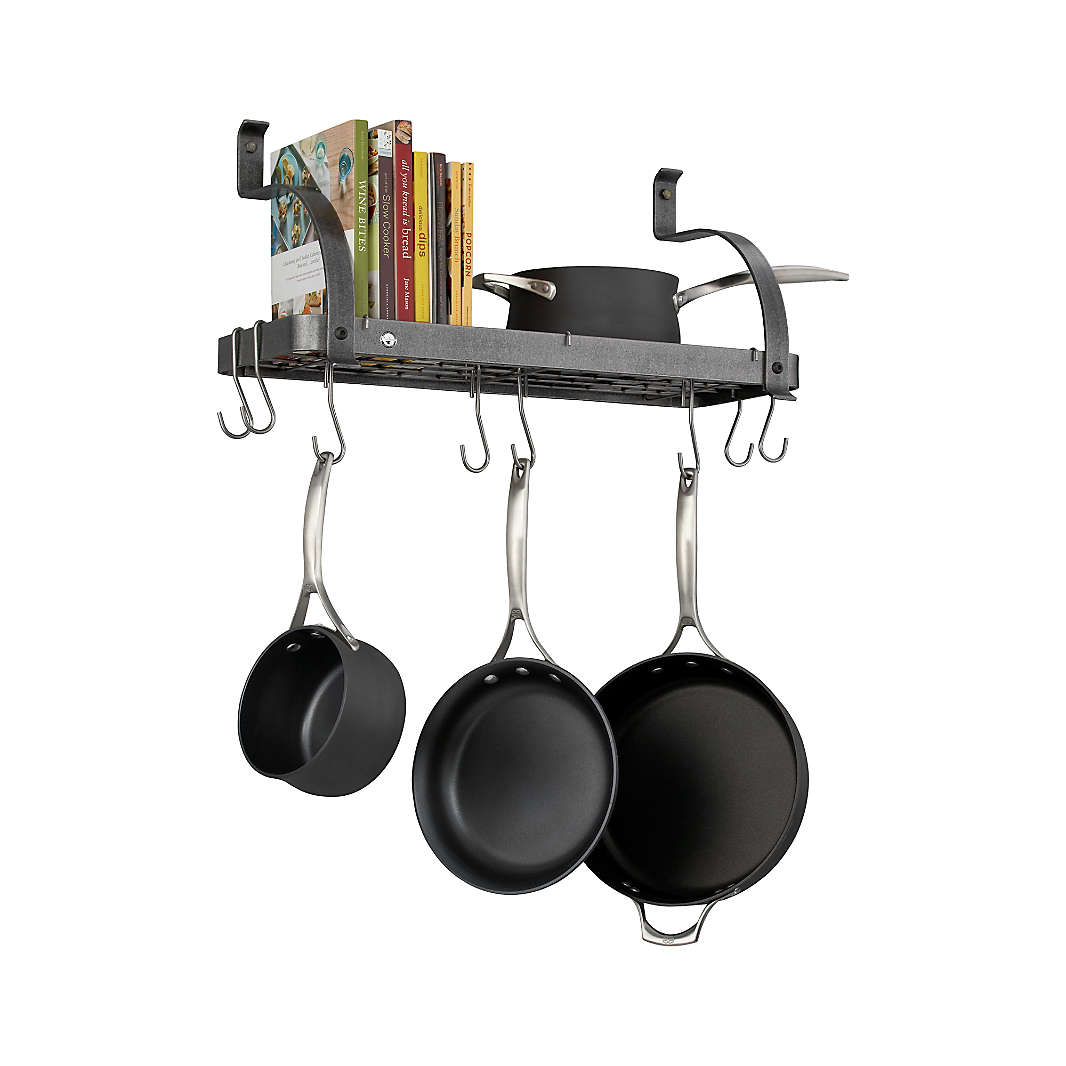 Pot Racks: Hanging, Wall Mounted & Stand | Crate & Barrel
