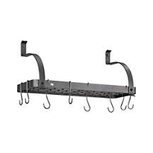 Enclume Bookshelf Pot Rack + Reviews | Crate & Barrel
