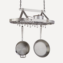 Pot Racks: Hanging, Wall Mounted & Stand | Crate and Barrel