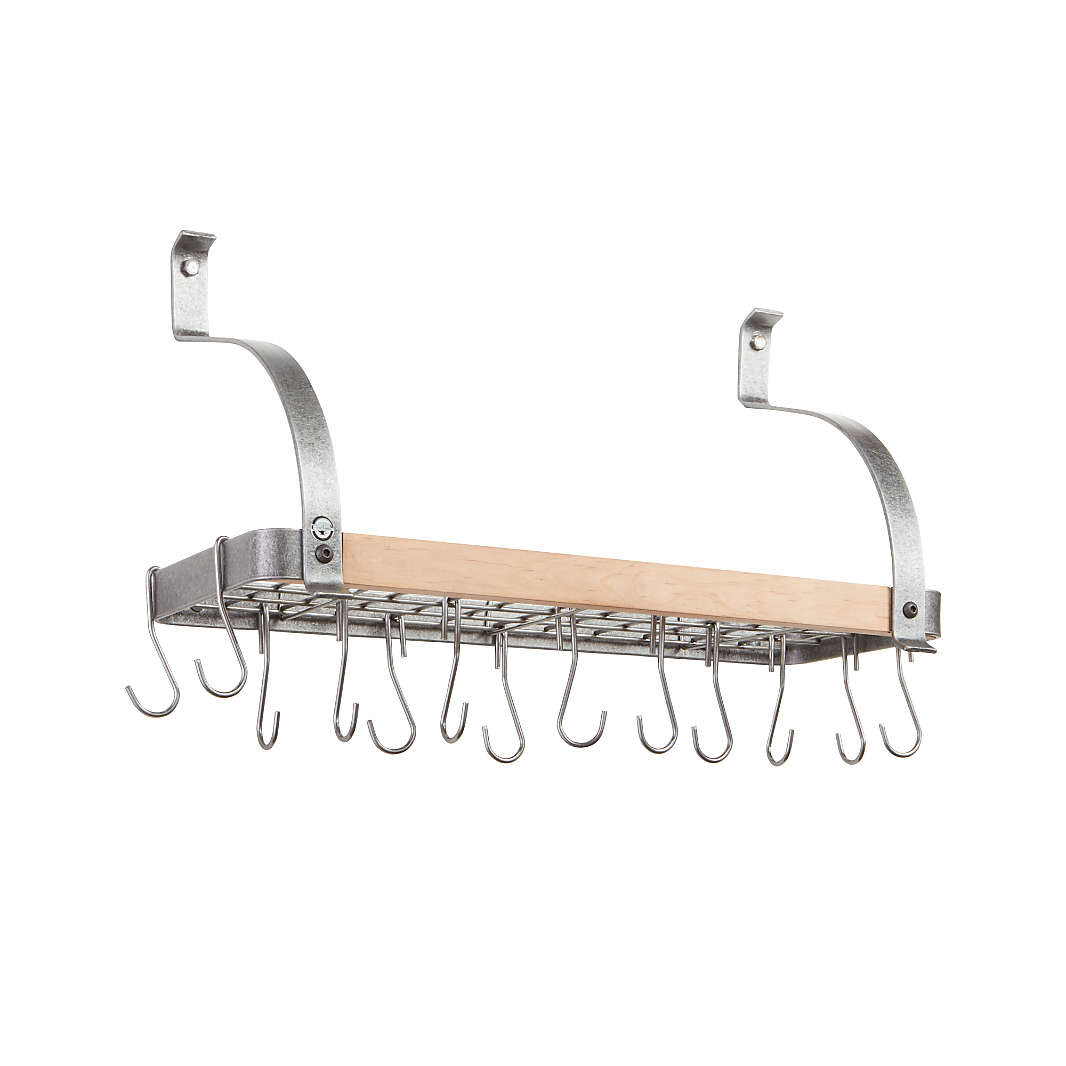 Pot Racks: Hanging, Wall Mounted & Stand | Crate & Barrel