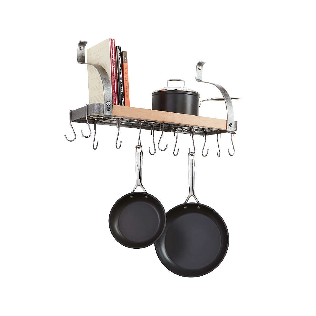 Pot Racks: Hanging, Wall Mounted & Stand | Crate & Barrel